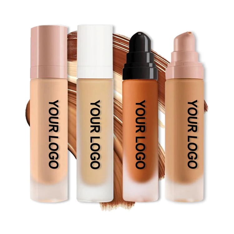 Waterproof Matte Full Coverage Foundation Concealer All-whitening ...