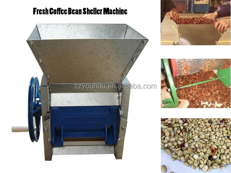 Small Industrial Coffee Bean Sheller Processing Machine Fresh Coffee ...