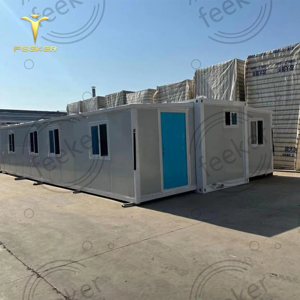 Casa contenedor expandible prefabricada de acero aislado con paneles ...