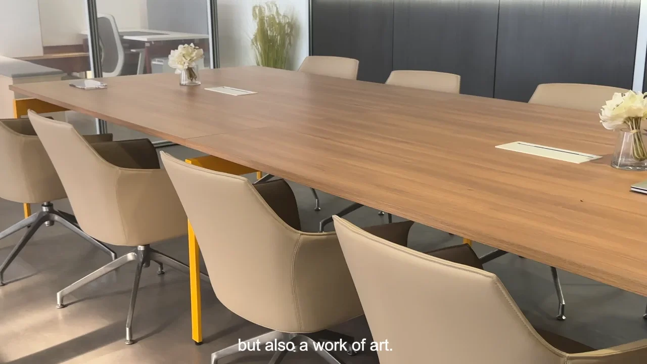 Luxury Conference Table For 6 Person Modern Smart Meeting Room Big ...