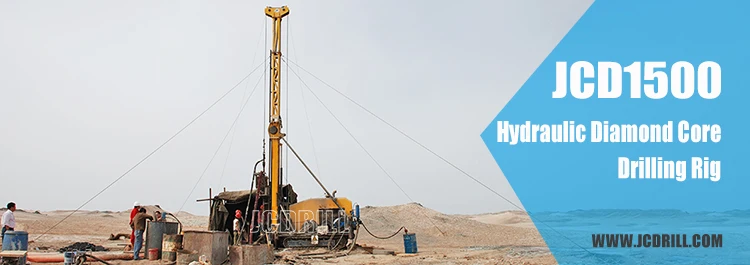 Geotechnical Wireline Diamond Coring Machine 1500m Deep Rotary Core ...