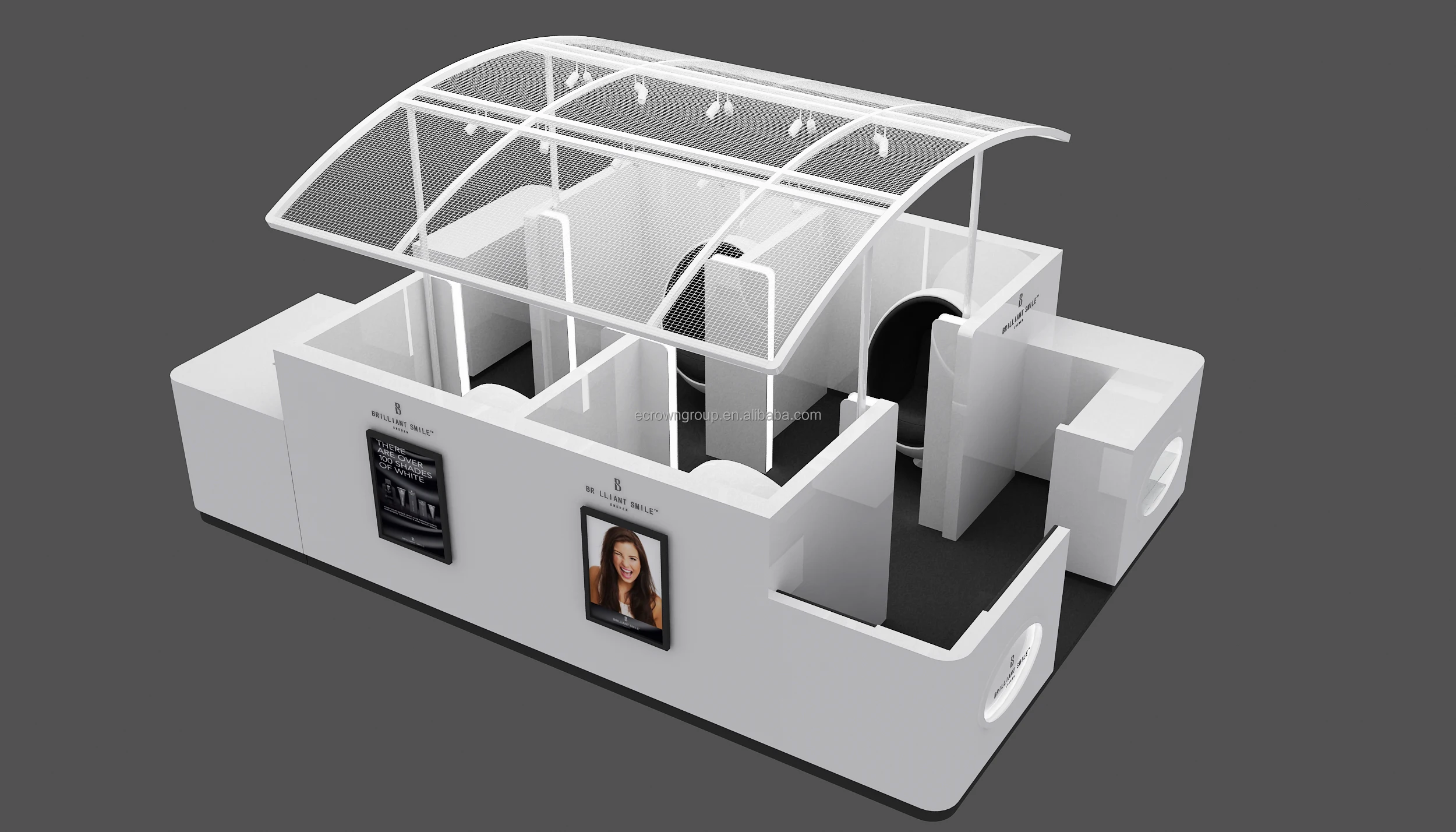 Teeth Kiosk Design Cabinet Mall Appliances Pos Display Furniture ...