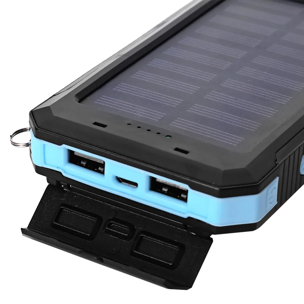 Waterproof Solar Power Bank 10000mah - Reliable Travel Charger