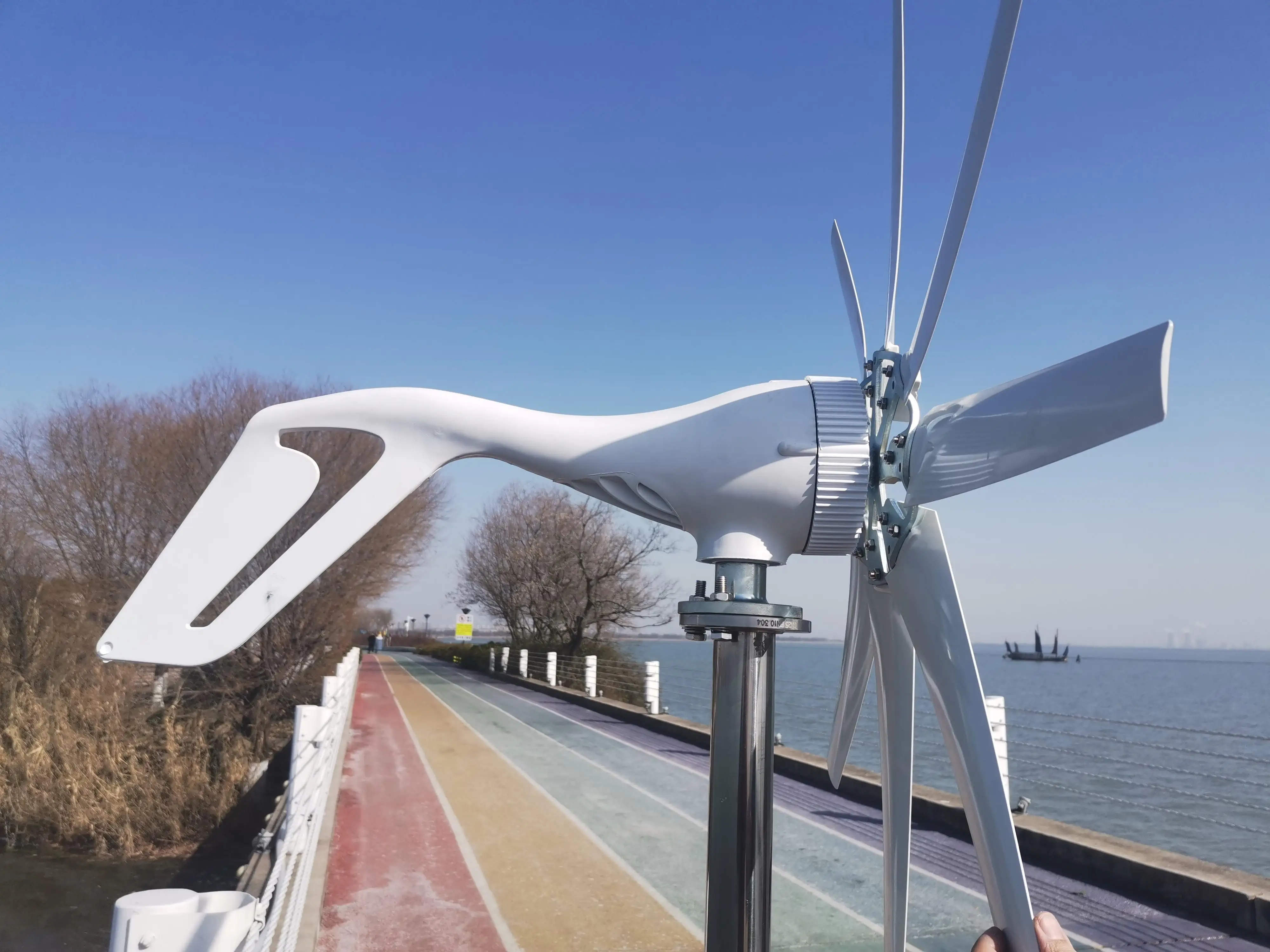 5 Blades 500w 600w 800w Wind Turbine Generator 12v 24v 48v Wind ...