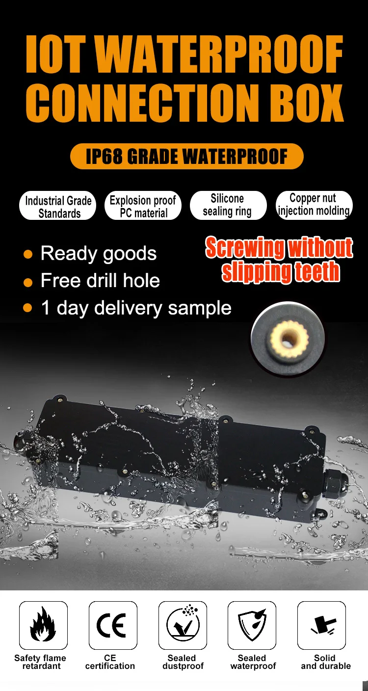 Large Size Outdoor Waterproof Junction Box Explosion-proof Electronic ...