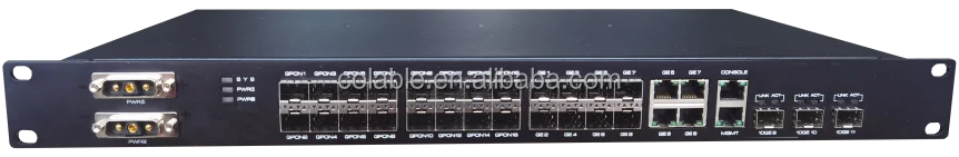 2048 GPON ONU Accessing GPON Outdoor 320gbps Onu 16 Ports OLT