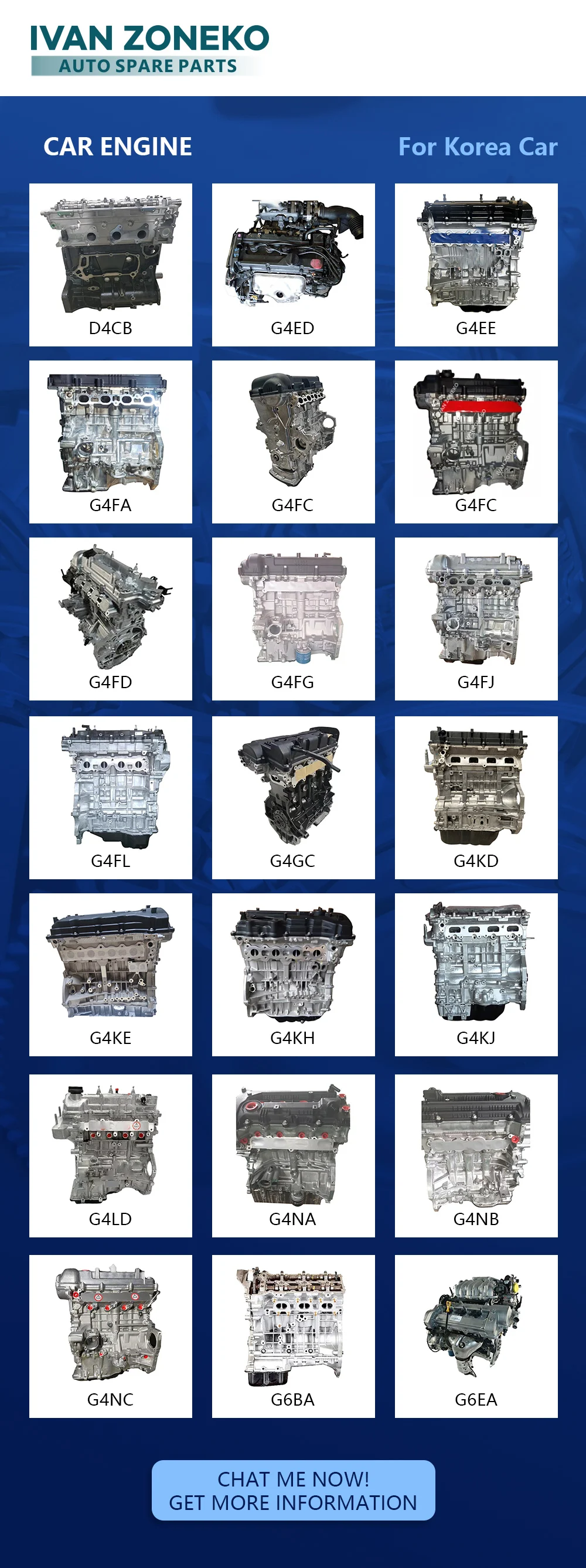 Brand New Car Engines for Hyundai - Reliable Performance
