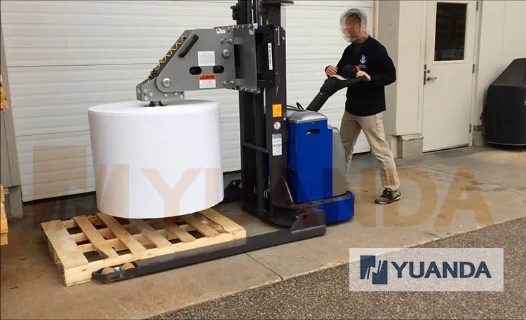 Roll Lifter Rotator: Efficiently Lift & Move Paper Rolls & Plastic Film ...