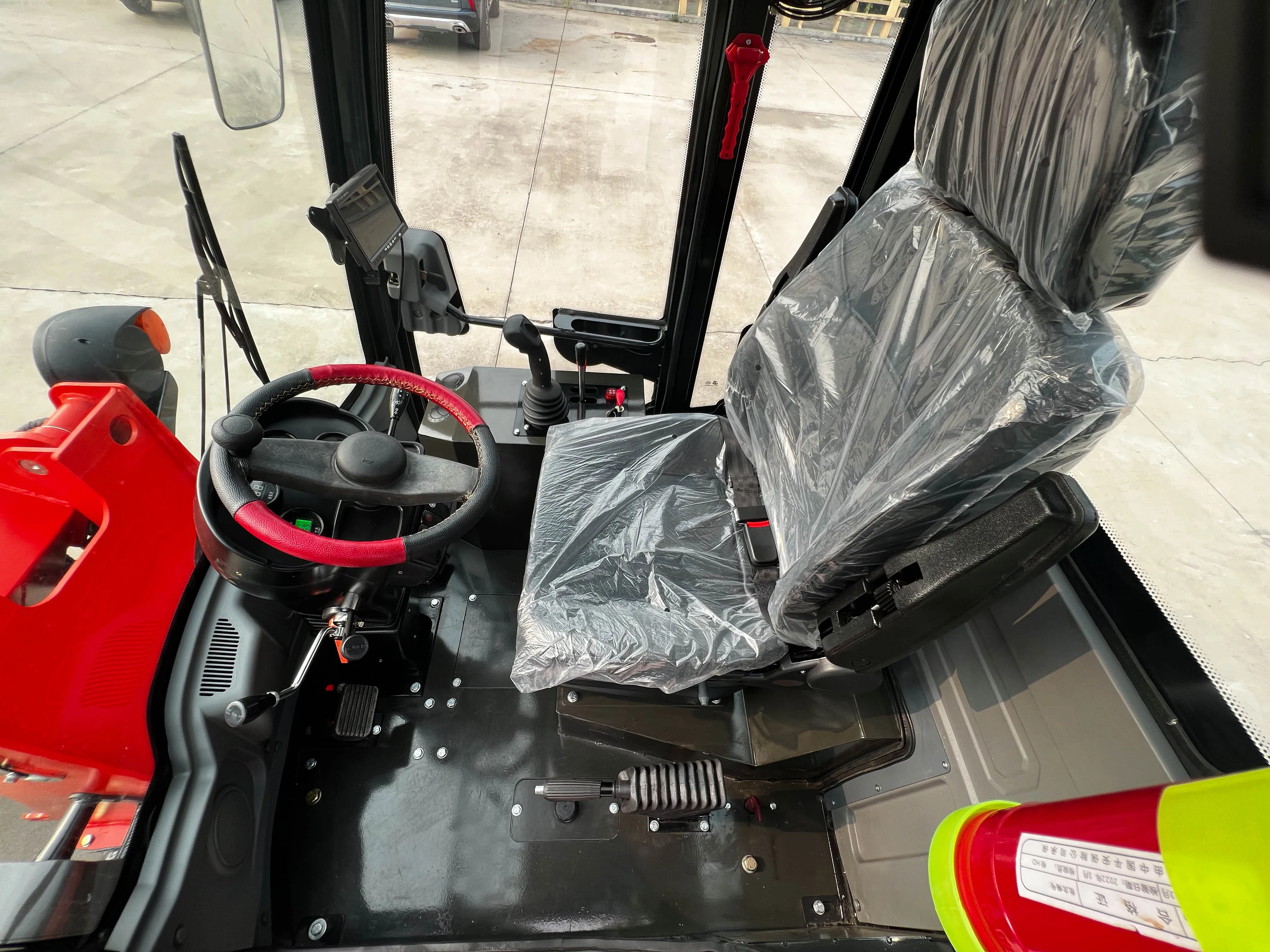 Radlader Telescopic Front Wheel Loader Compact Mini Telehandler Loader ...