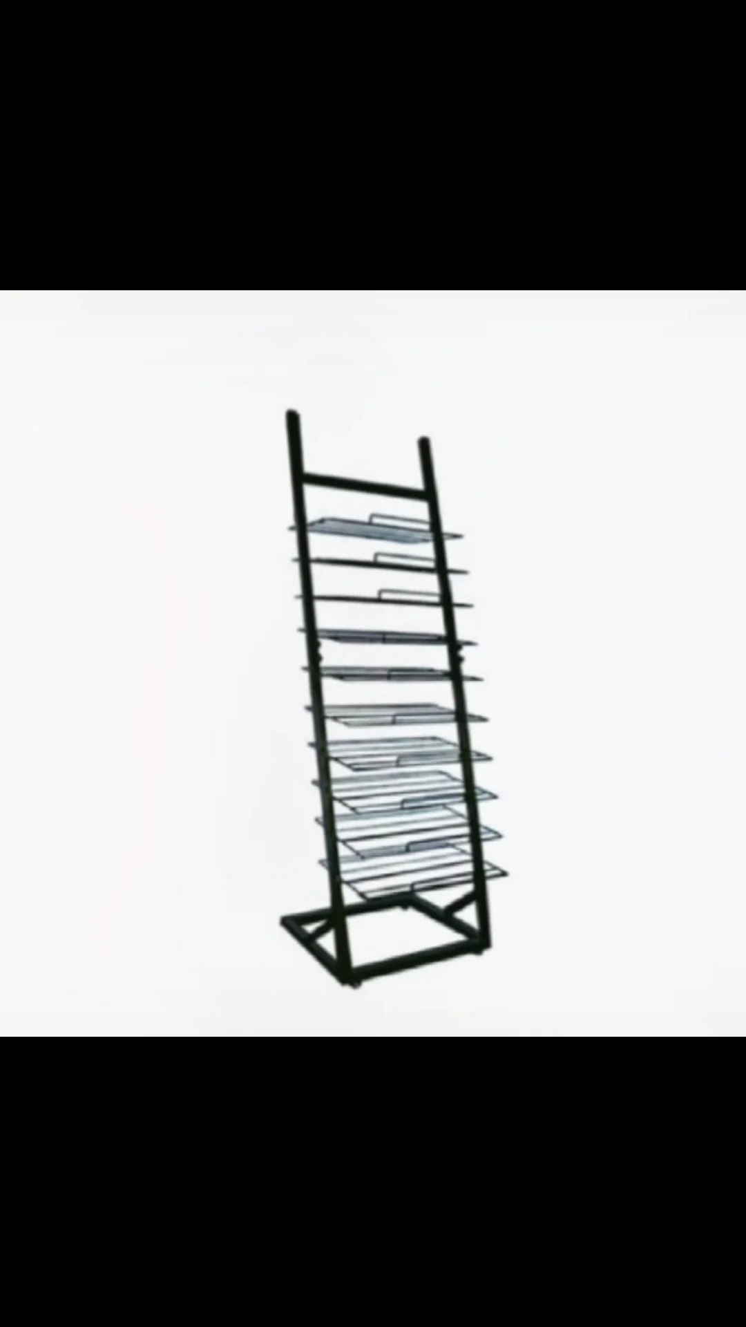 Ruimei Customized Floor Standing 10 Tier Metal Rug Rack - Buy Metal Rug ...
