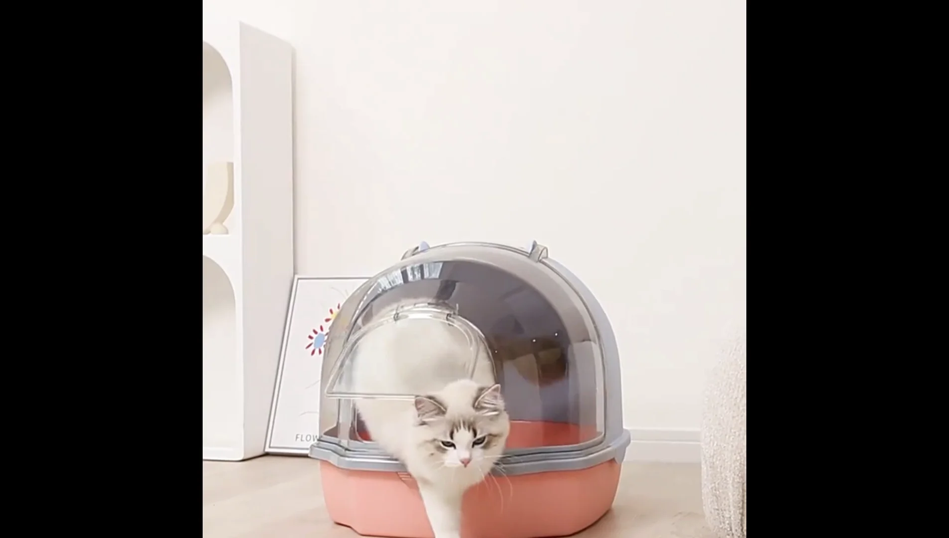 Wholesale Plastic Cat Toilet Space Capsule Cat Toilet Cat Litter Box ...