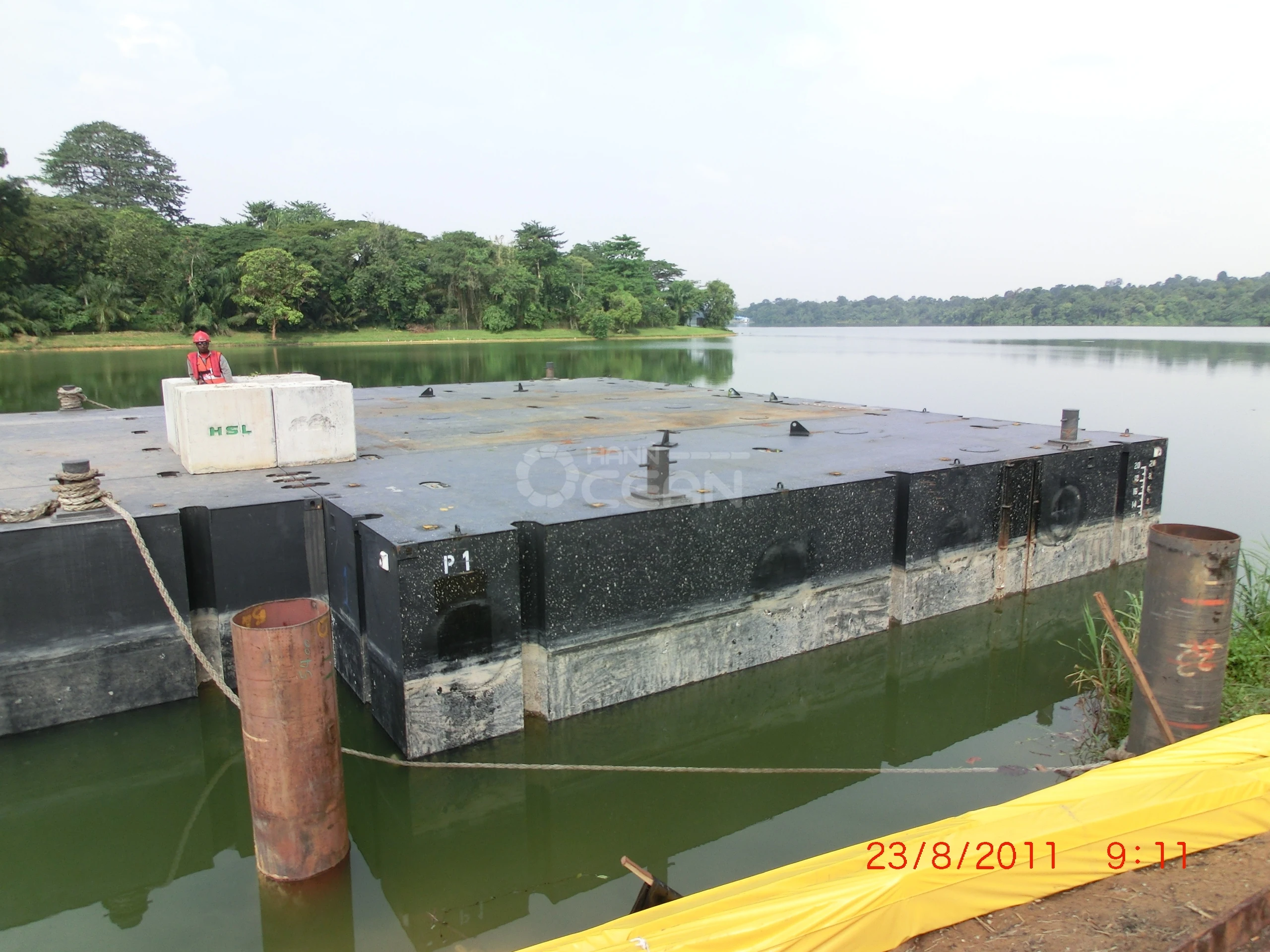 Rigifloat Pontoon System - Durable ISO Standard Barges