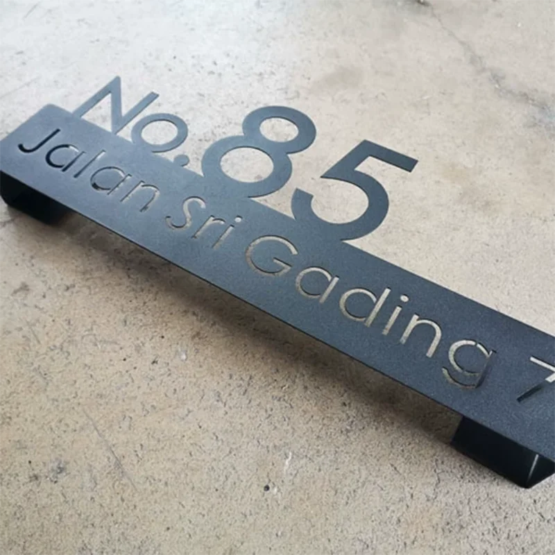 Custom Address Guide Directional Sign for Building Floors