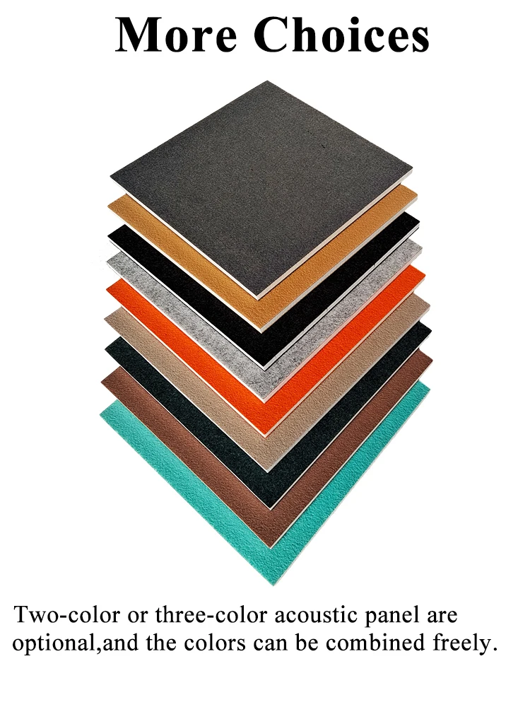 Sound Absorber Panels Sound Proof Padding Polyester Fiber Acoustic ...