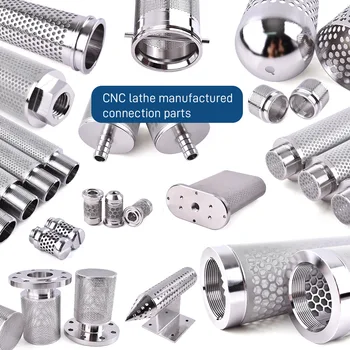 Ss316 Filter Customized Stainless Steel Perforated Mesh Filter ...