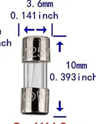 Alibaba.com: T2AL 3.6x10mm 250V automotive slow blow glass fuse; CE, BV ...