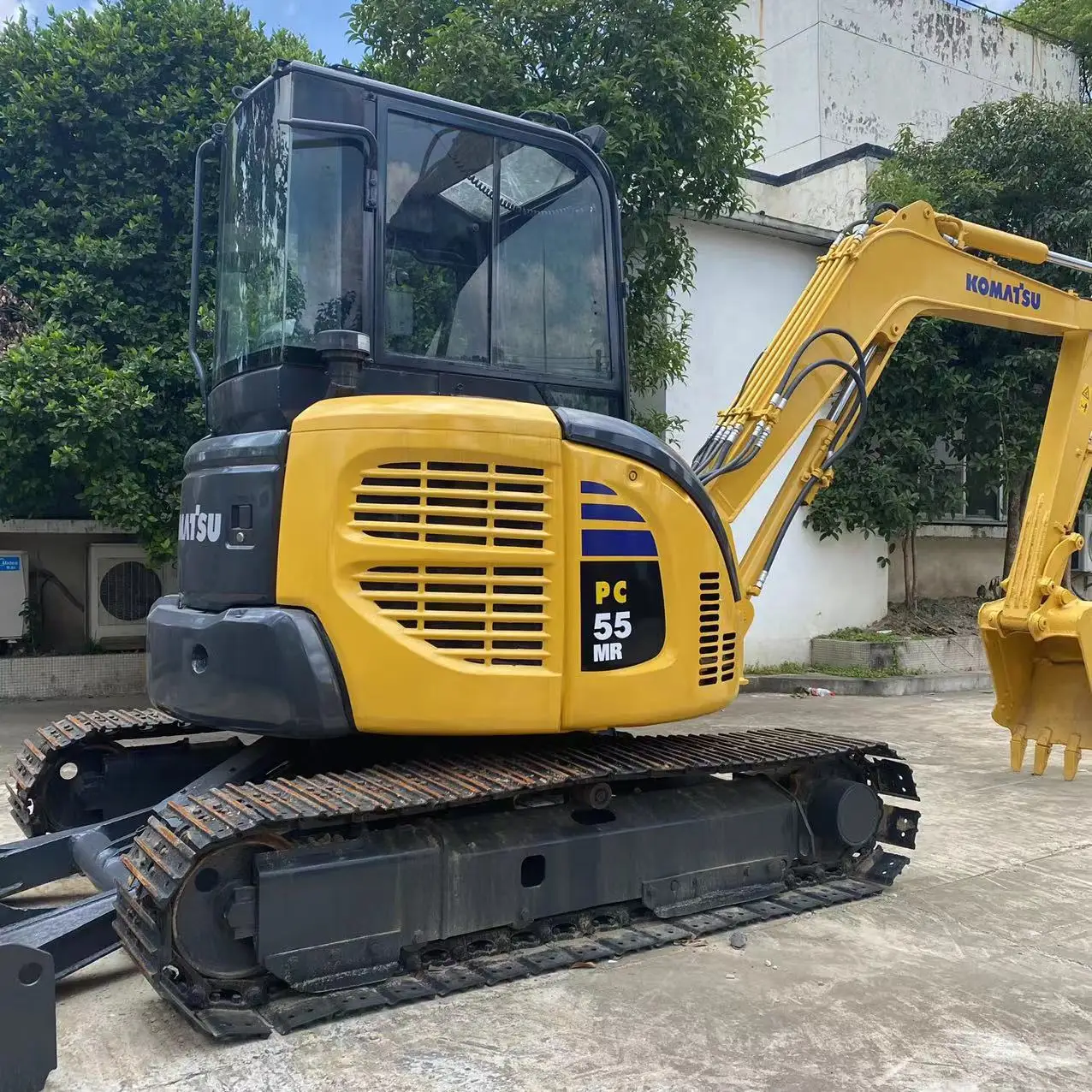 Mini Small Excavatorjapan's Komatsu Pc55mr Cheap Used Small Crawler Excavator Quality Assurance ...