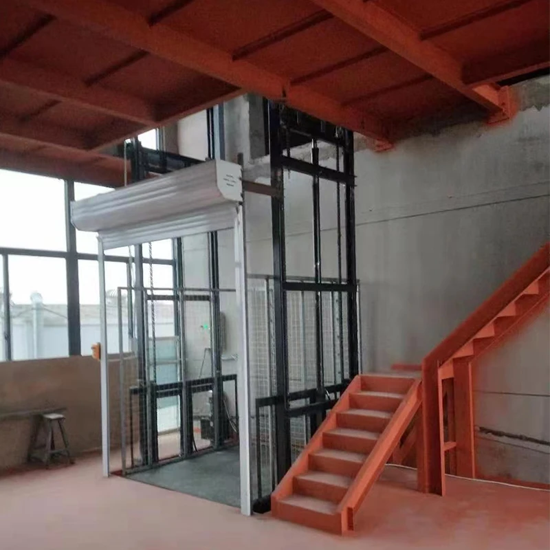 Wholesale Vertical Hydraulic Cargo Lift Elevator Wall Mounted Mezzanine ...