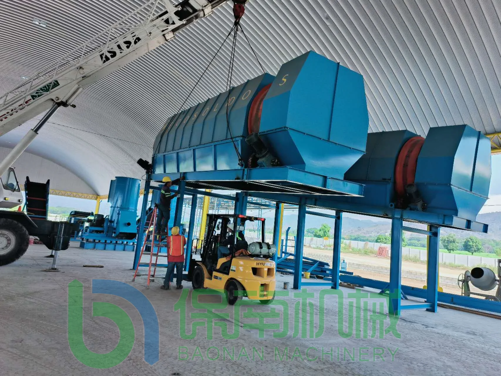 Municipal Solid Waste Sorting Separation System Metal Plastic Waste ...