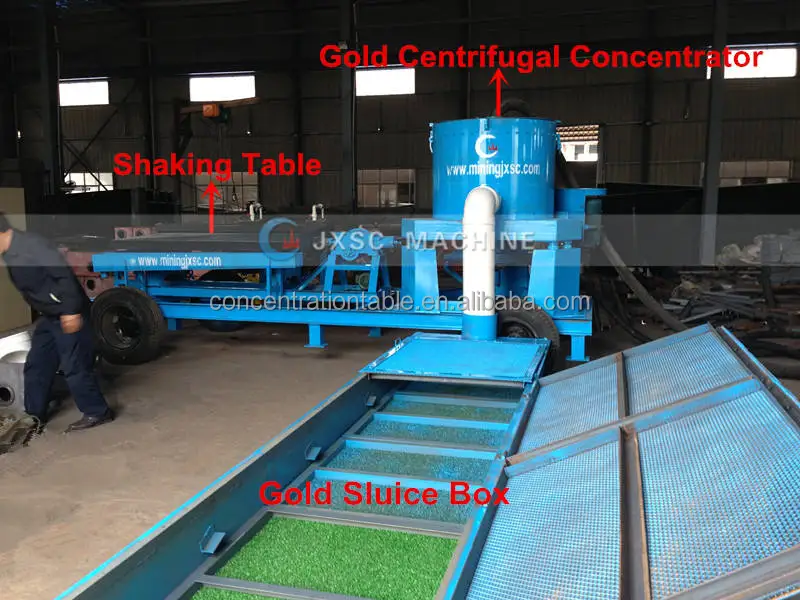 High Recovery Rate Gold Centrifugal Concentrator Stlb60 Gravity Separator For Gold Extraction ...