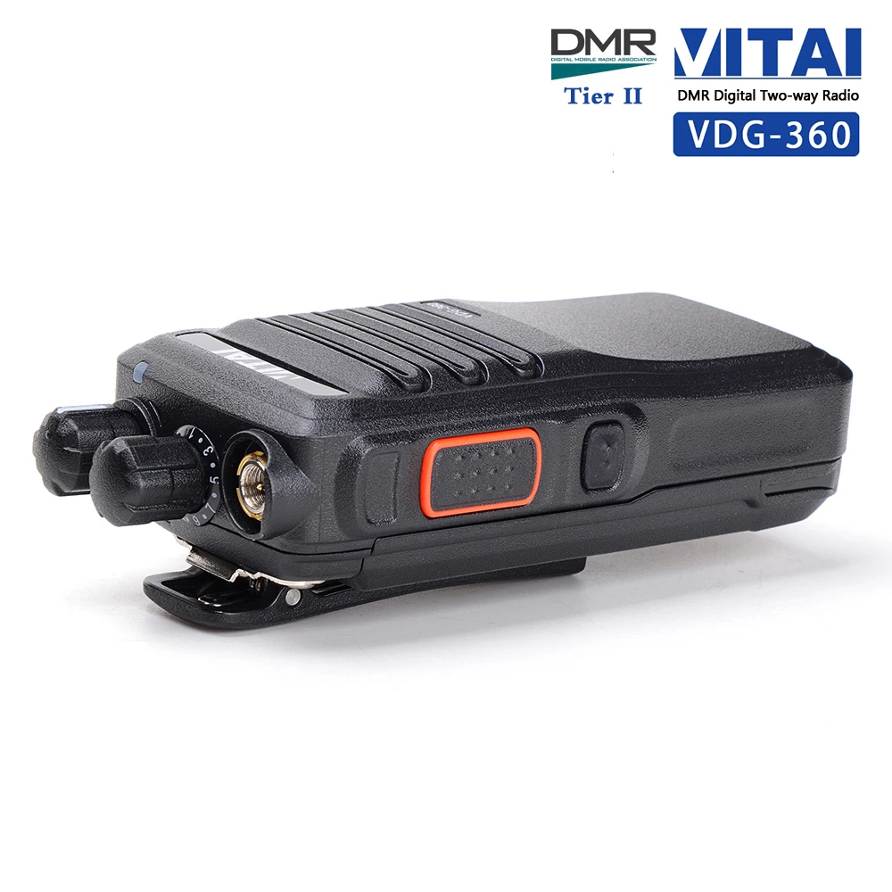DMR Digital Two-Way Radio Walkie Talkie Long Range VHF/UHF Transceiver ...