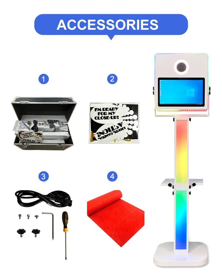 2025 Dslr Instant Print Photo Booth With Touch Screen & Oem | Wholesale