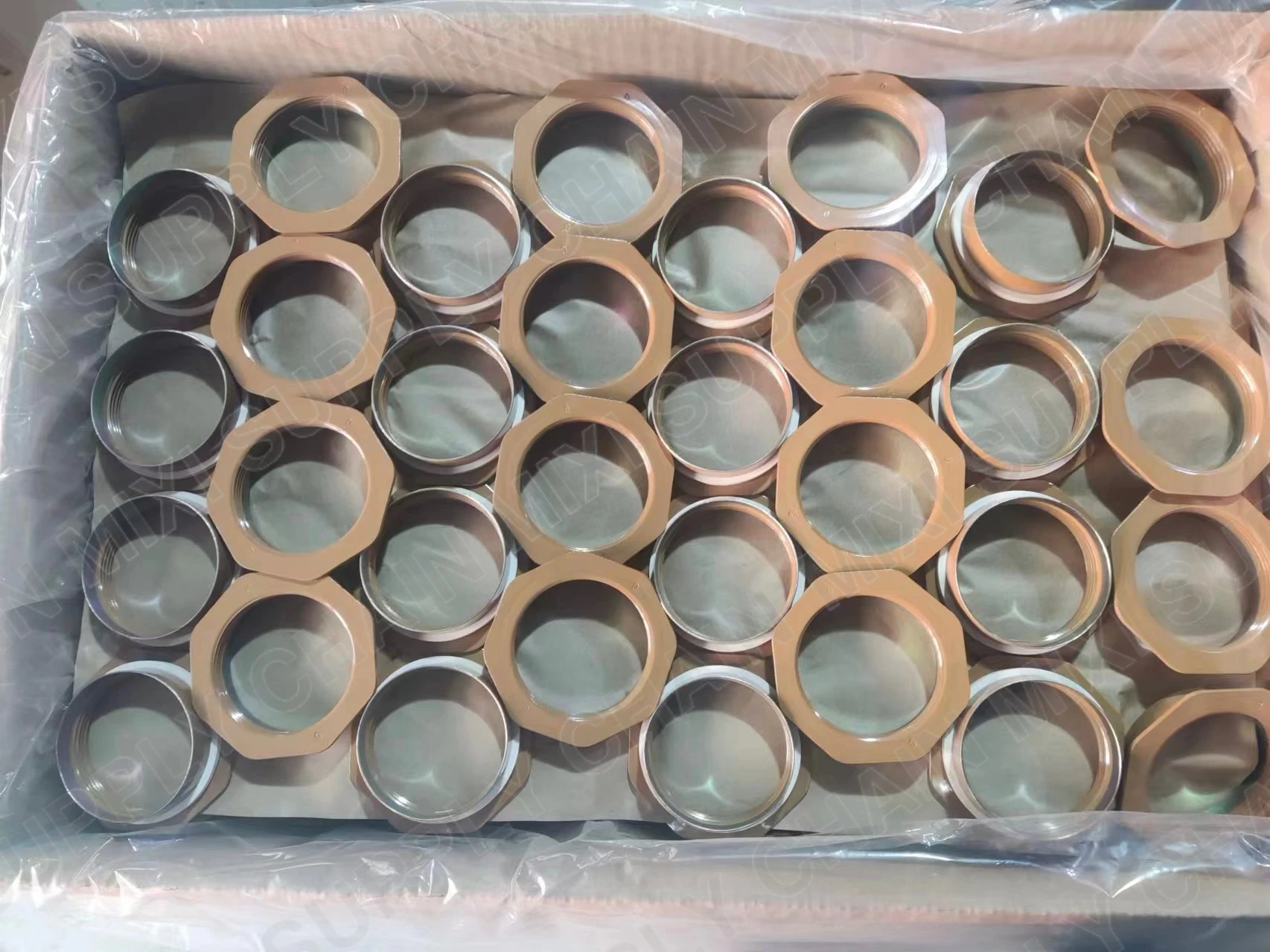 Drum Closure 2 Inch And 3/4 Inch Lacquered Flange And Plug With Gasket ...