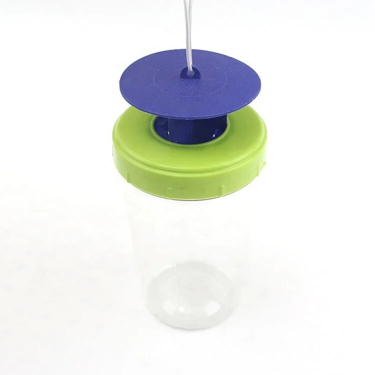 Chemical-Free Fly Trap Bottle Hanging Fly Catcher Garden Insect Trap ...