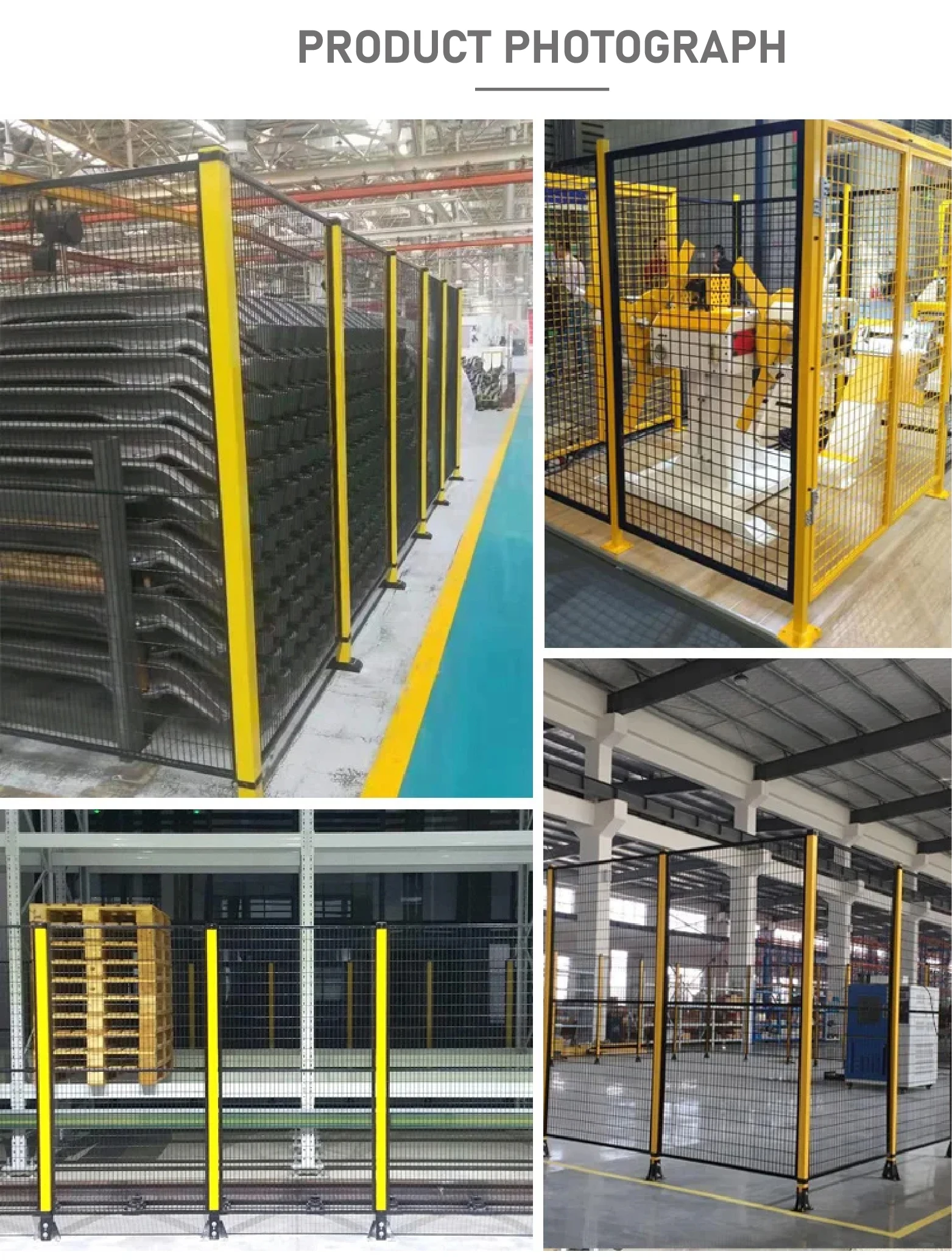 Industrial High Security Fence - Robot Safety Solution