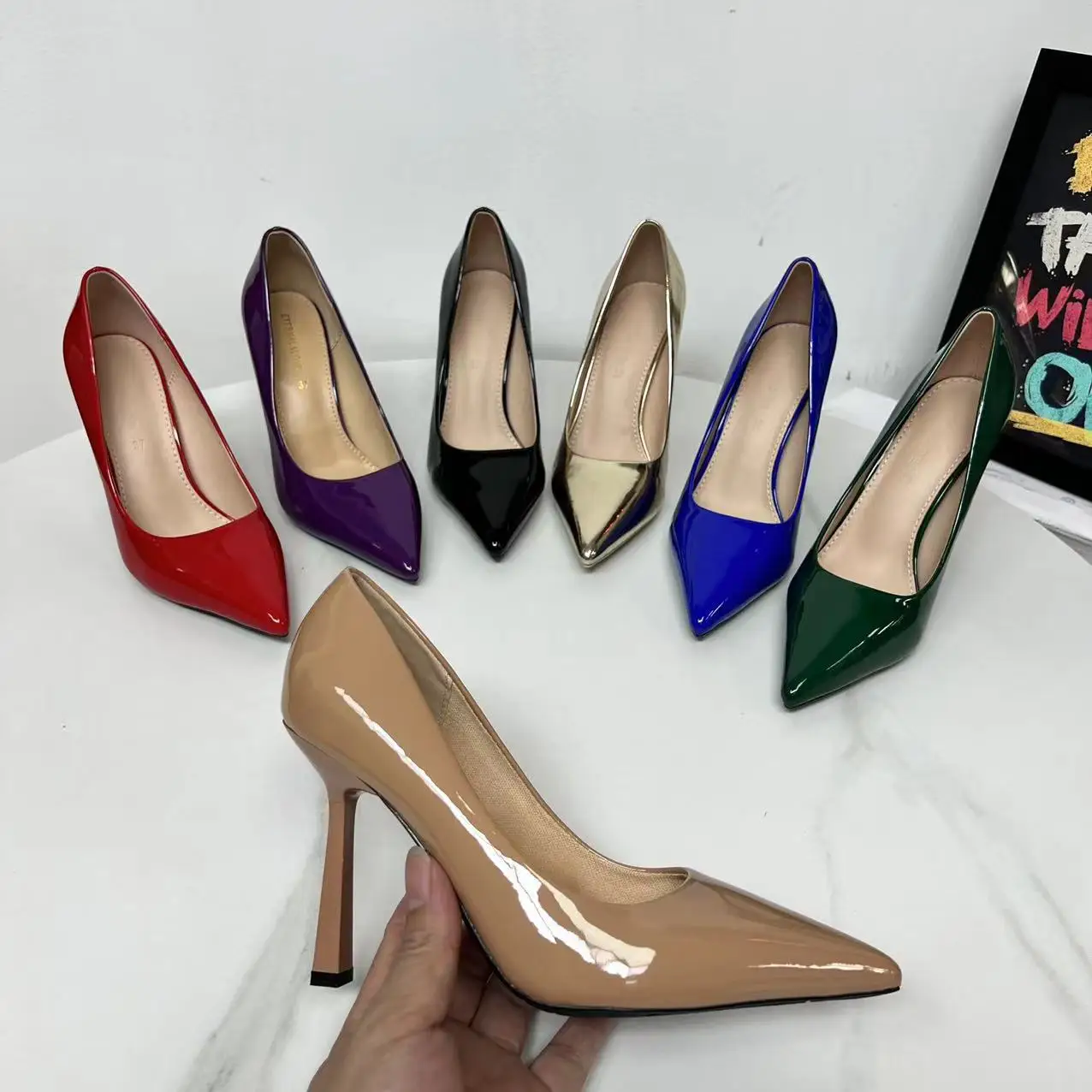 2023 New Style Temperament Comfortable Solid Color Heels For Lady - Buy ...