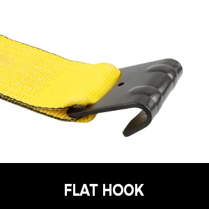 Heavy Duty 4 Inch Polyester Winch Strap Cargo Lashing Belt with WLL ...
