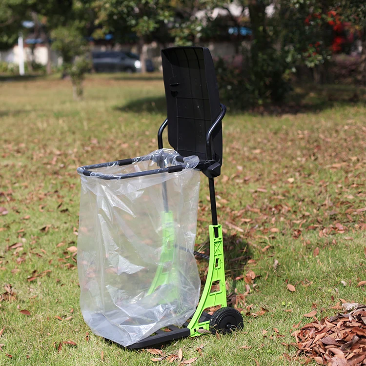 Vertak 80l Multi-function Garden Rubbish Cart Outdoor Leaf Cart With ...