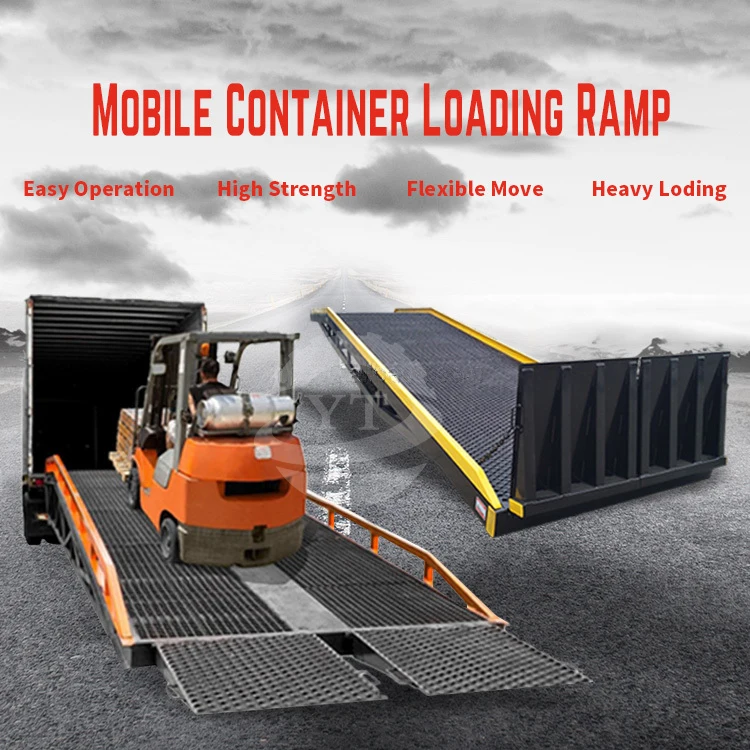 Movable Hydraulic Dock Levelers Loading Yard Ramp Mobile Dock Ramps For Sale - Buy Hydraul Ramp ...