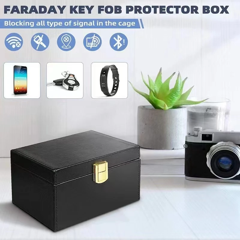 Carbon Fiber Faraday Box RFID Blocking Car Key Protective Box| Alibaba.com