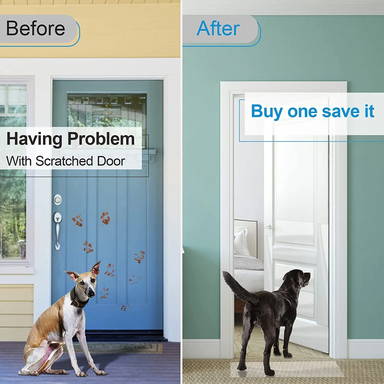 Custom Door Scratch Protector Tape - Protect Your Home