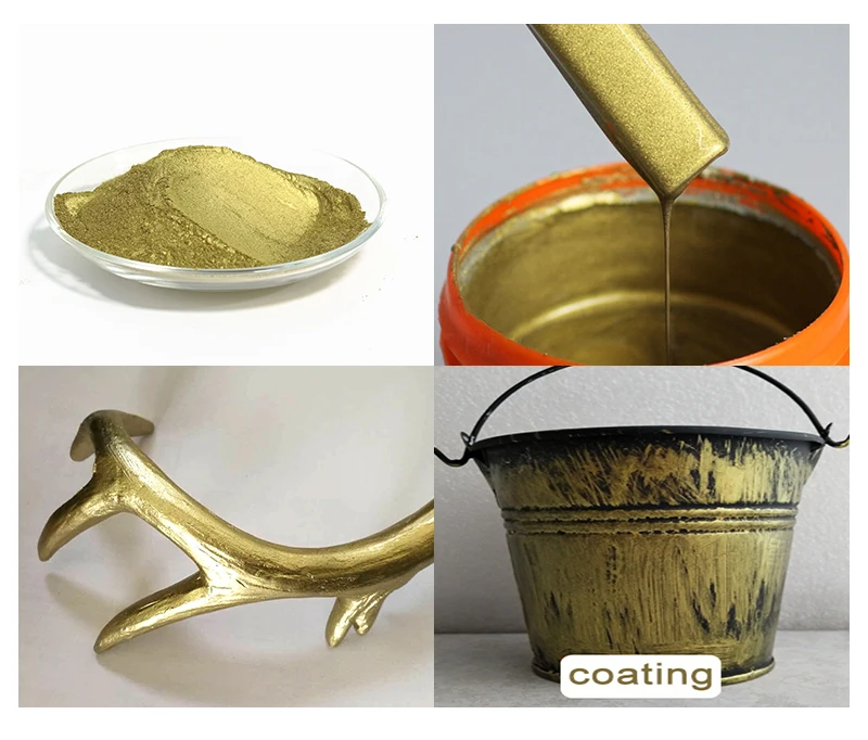 Metallic Pigment Powder - Copper Gold Bronze for Paints
