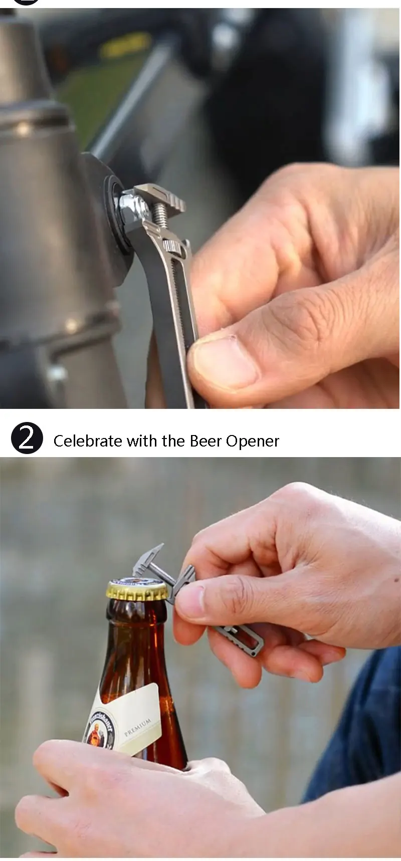 Tispanner A Compact Titanium Multitool Always Within Reach - Buy ...