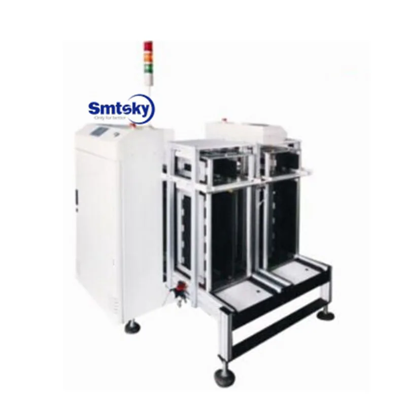 SMTSKY SMT PCB Magazine Loader Unloader NG/OK DUAL RAIL UNLOADER ...