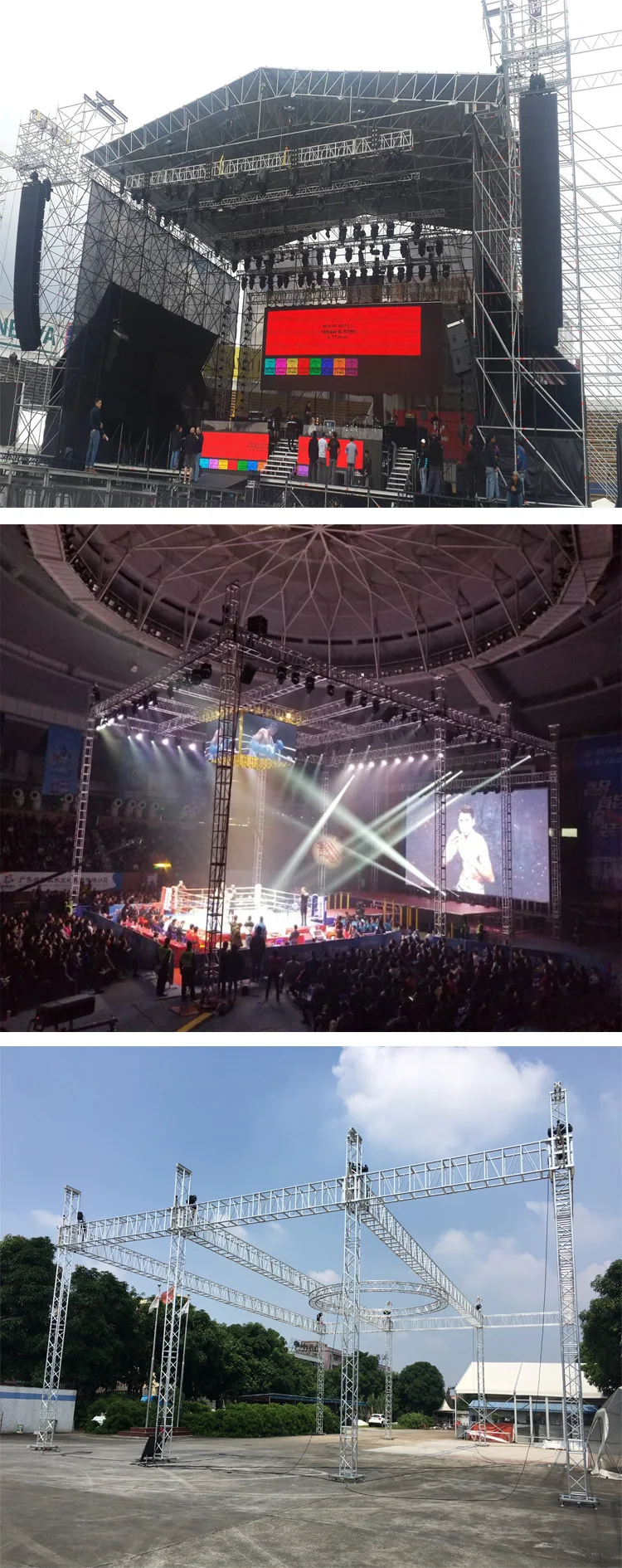 Steel Box Truss Building Tripod Truss Stand Arch Dragon Estructura ...