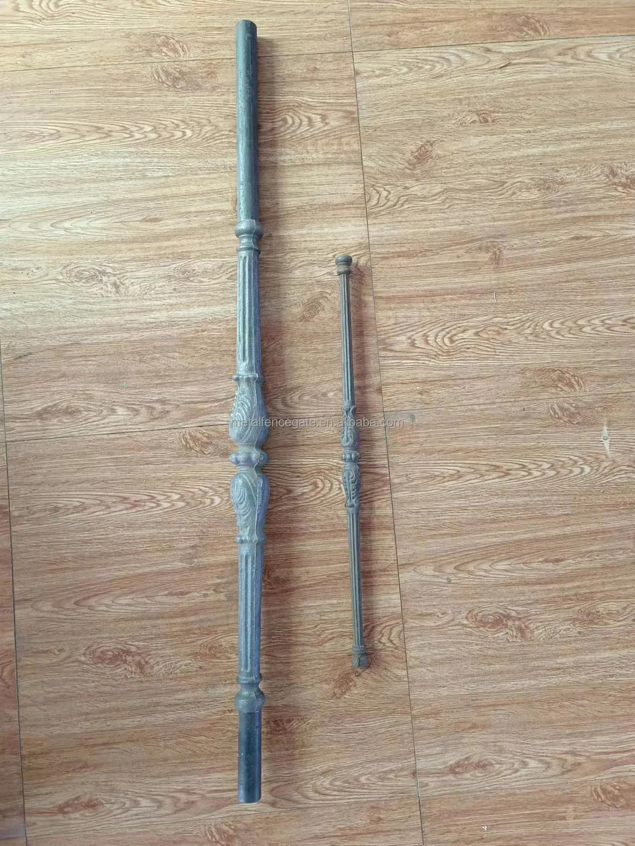 Forged Wrought Double Baskets - ECO FRIENDLY Fence Designs