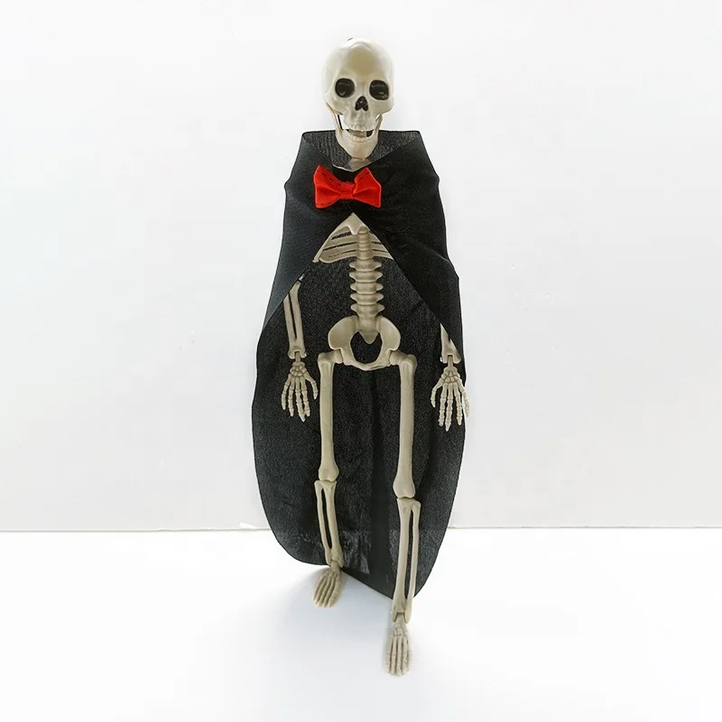 Halloween Plastic Body Like Scary Skeleton Human Model Toy 40cm Figure ...