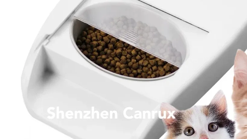 2024 New Microchip Rfid-sensing Pet Feeders Multi-pet Household ...