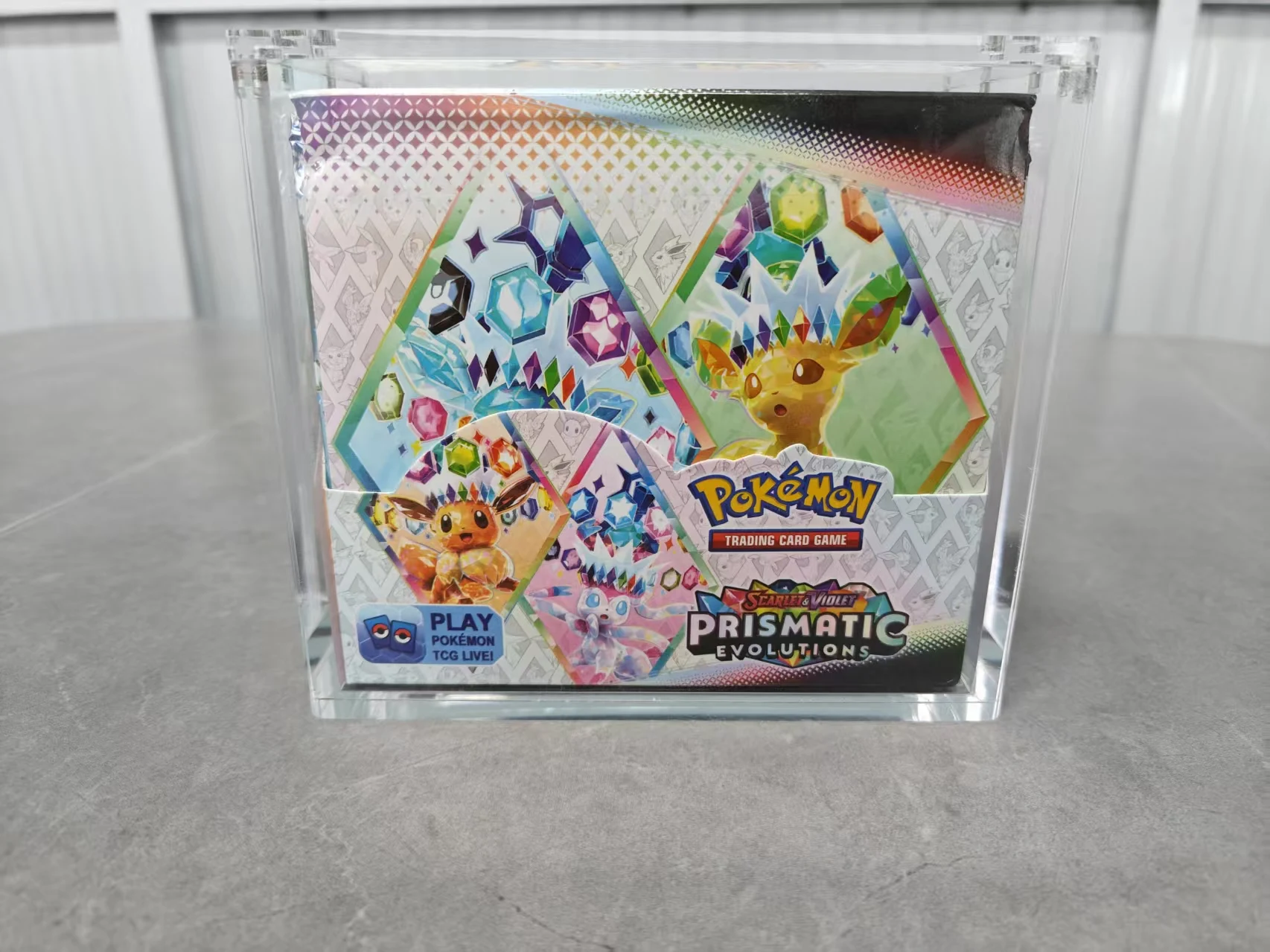 Modern Acrylic Magnetic UV Protective Pokemon Booster Case with ...