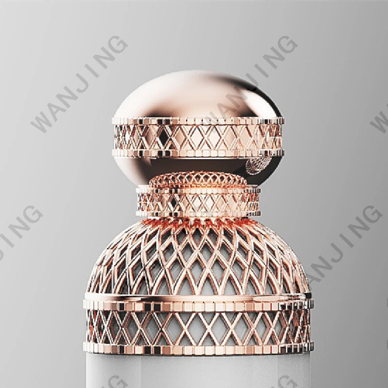 New Luxury Customize Perfume Gold Cap for FEA 15mm 100 ml Empty ...