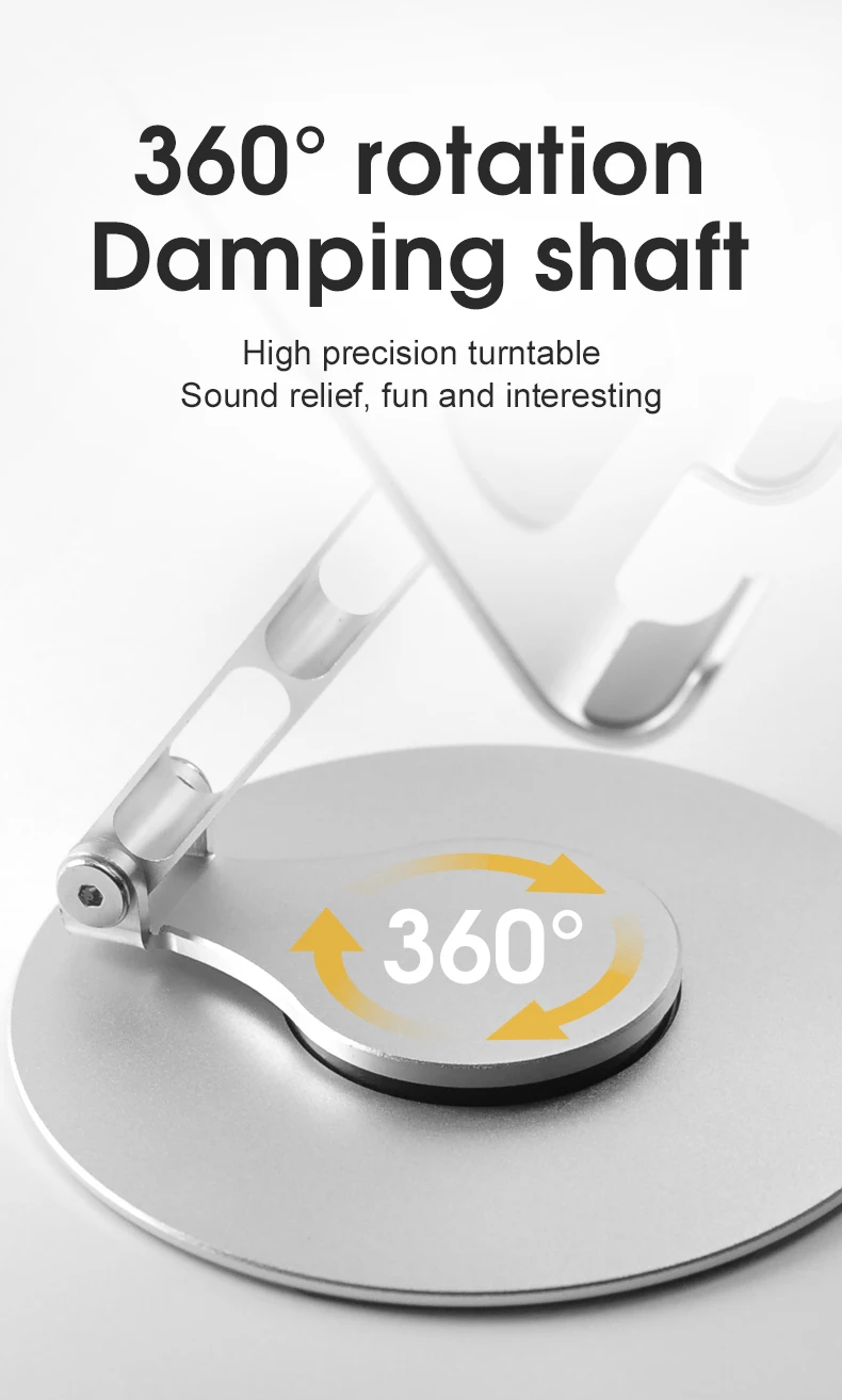 Ergonomic Folding Cell Phone Stand - Adjustable & Portable