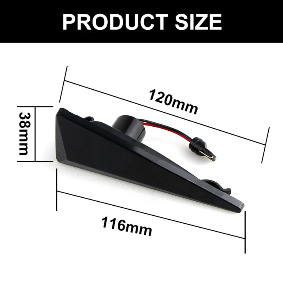 LED Side Marker Turn Signal Lights for Renault MK4 Vel Satis