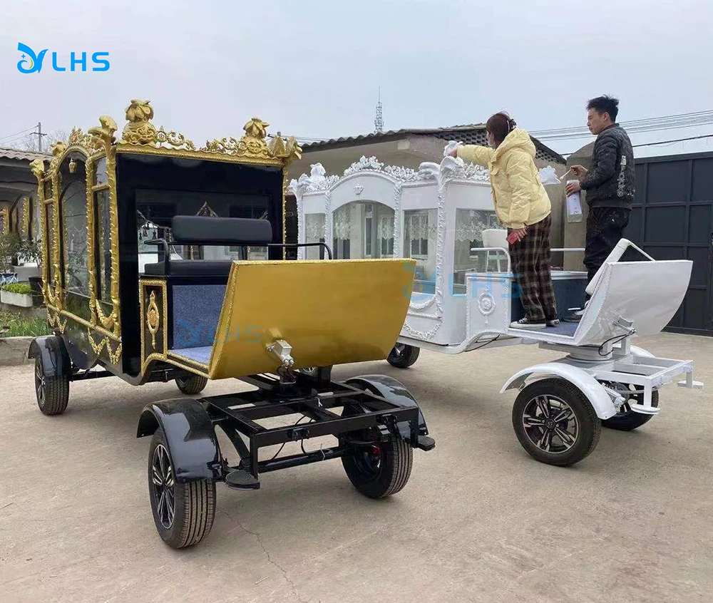 Electric or Horse-Drawn Funeral Hearse - LHS Funeral Chariot