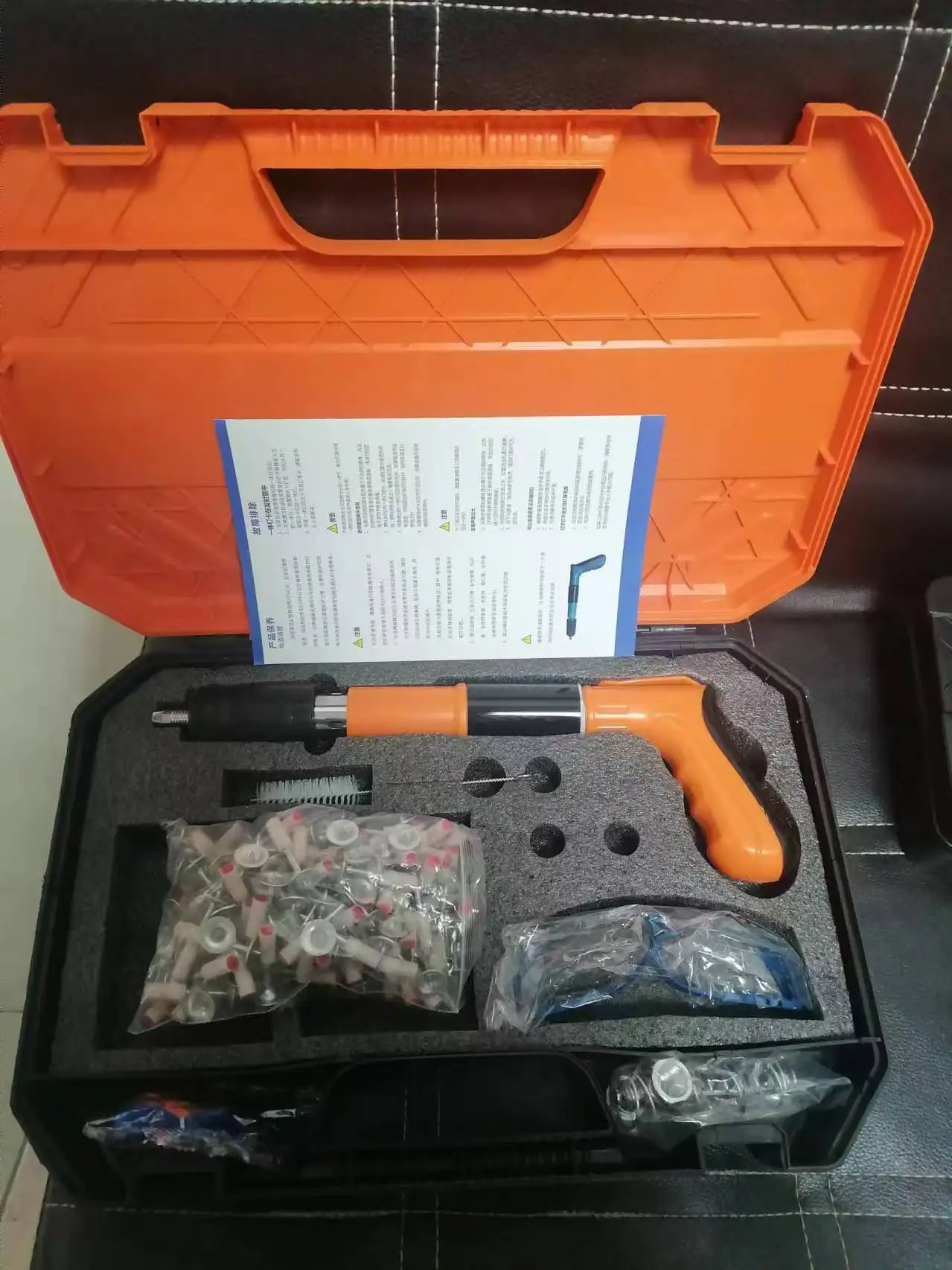 Multifunction Mini Concrete Silent Ceiling Nail Gun Wood Drive ...