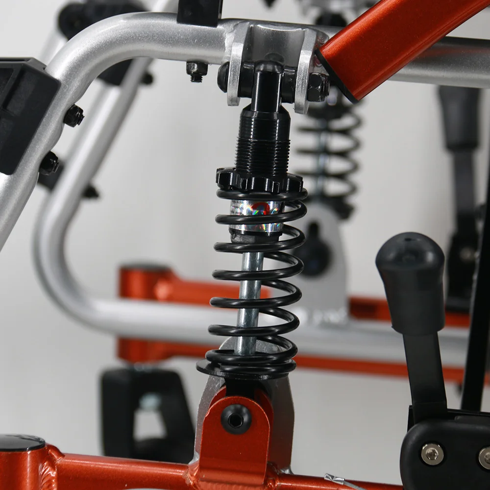 Foshan New Arrival Customized Aluminum Shock Absorber Wheelchair With ...