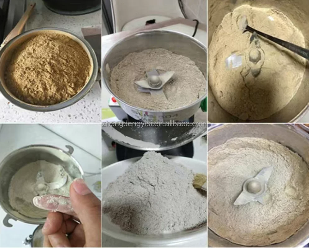 4500G Commercial Flour Mill Grinding Machine Rice Corn Cocoa Soybean Coffee Pepper Flour Sesame ...